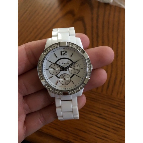 Relic | Accessories | Relic White Watch | Poshmark